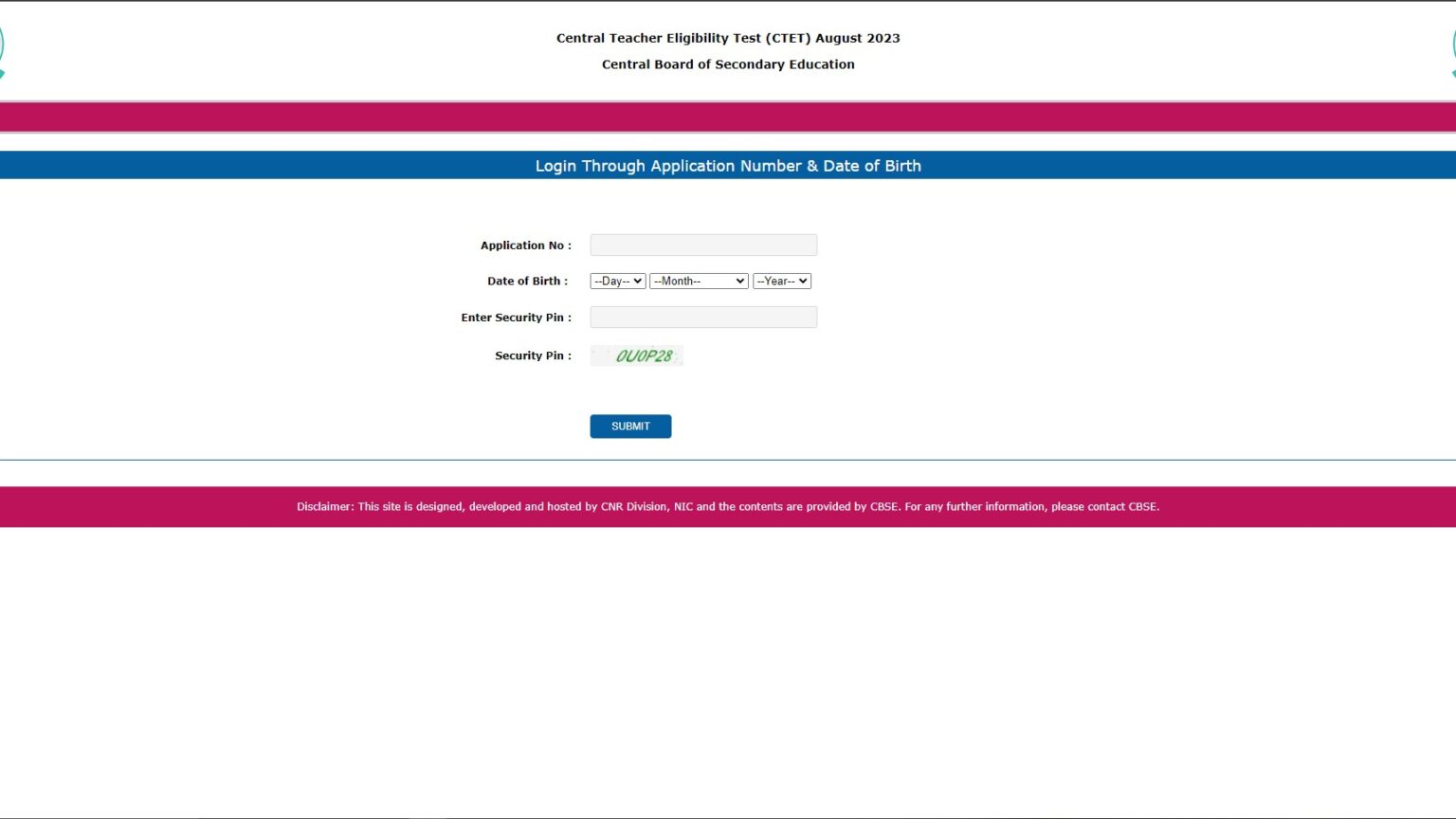 CTET 2023 Self Declaration Form: Check Download Link Here